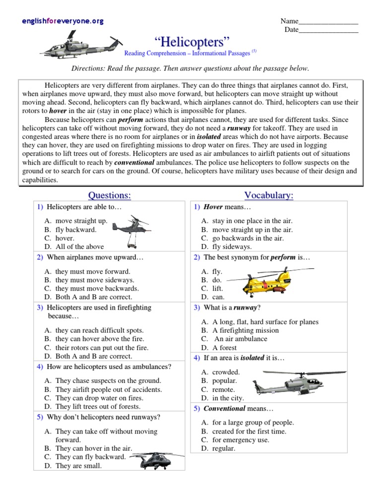 Helicopters | PDF | Helicopter | Takeoff