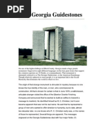 The New Ten Commandments The Georgia Guide Stones | PDF