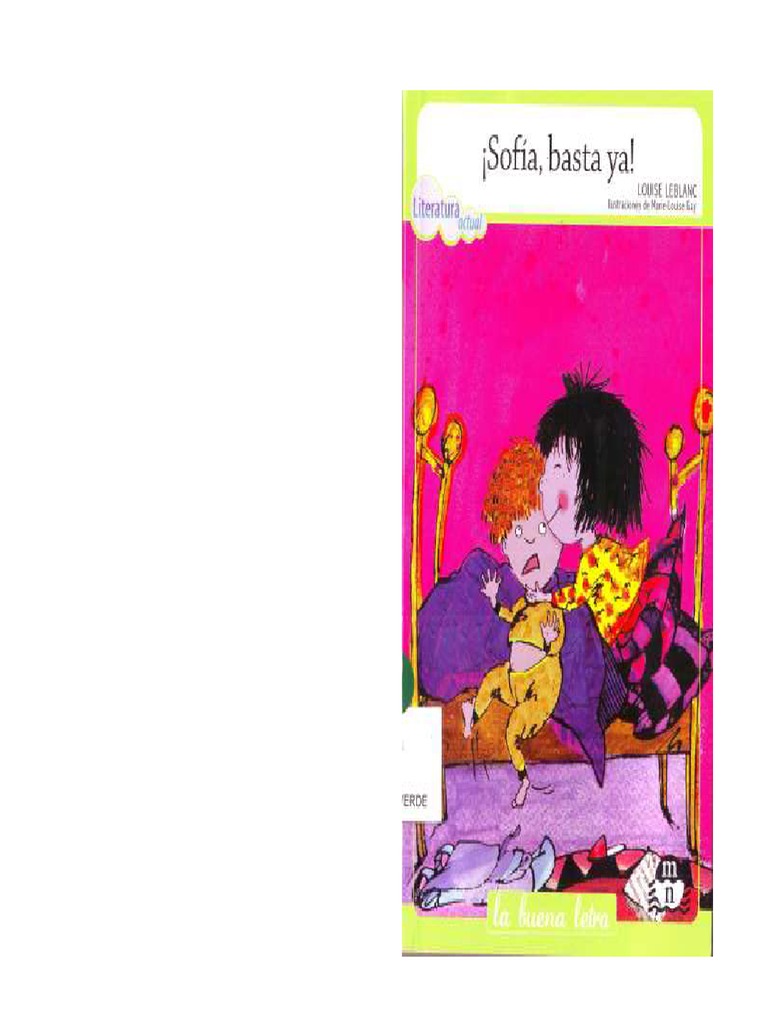 Sofia, Basta Ya - Louise Leblanc | PDF