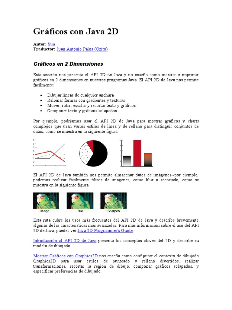 Java 2D | PDF | Java (lenguaje de programación) | Ventana (informática)