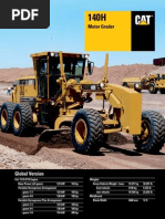 Cat 12H Motor Grader: Standard Type | PDF | Transmission (Mechanics) | Axle