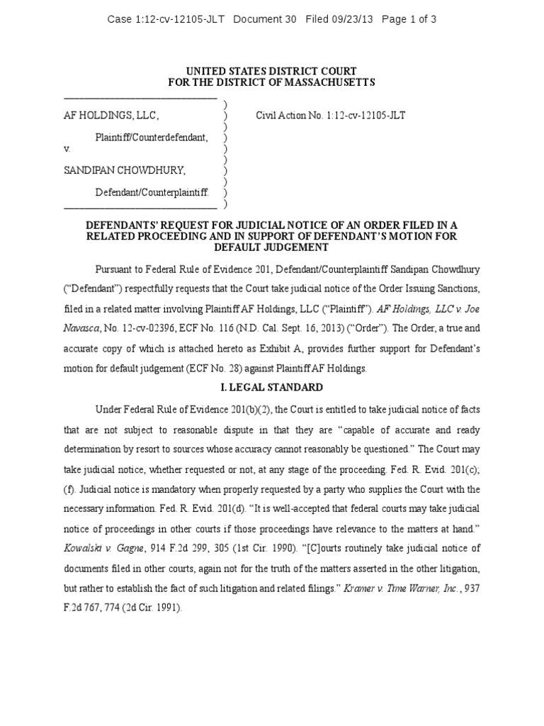 United States District Court For The District of Massachusetts | PDF ...