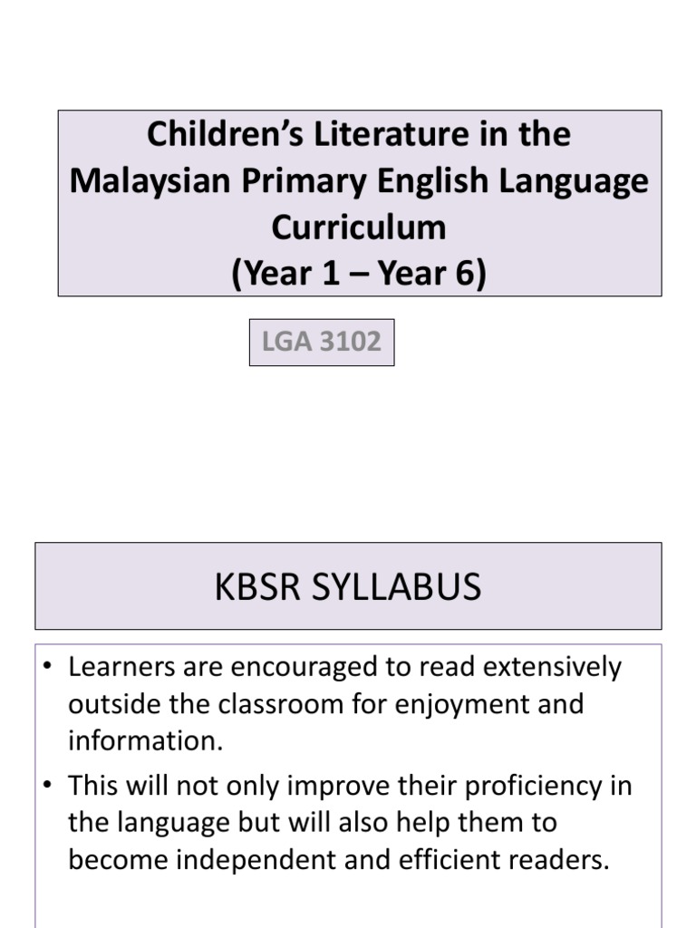 Literature Component | PDF | Reading (Process) | Reading Comprehension
