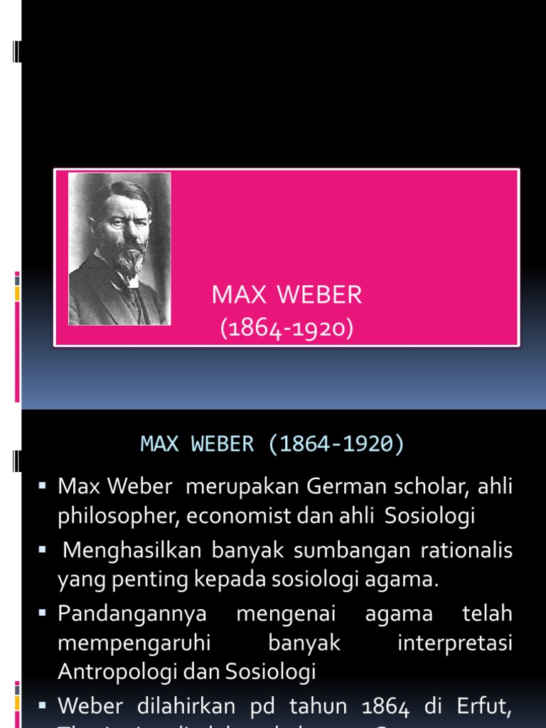 Max Weber | PDF