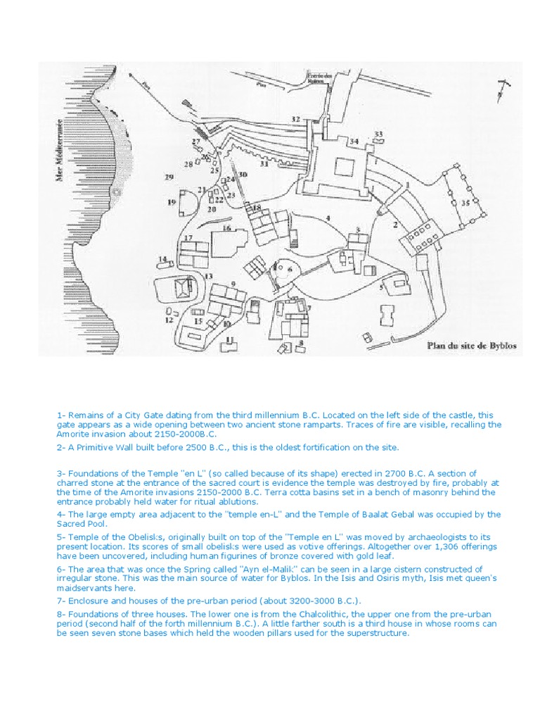 Byblos Plan | Castle | Art Media | Free 30-day Trial | Scribd