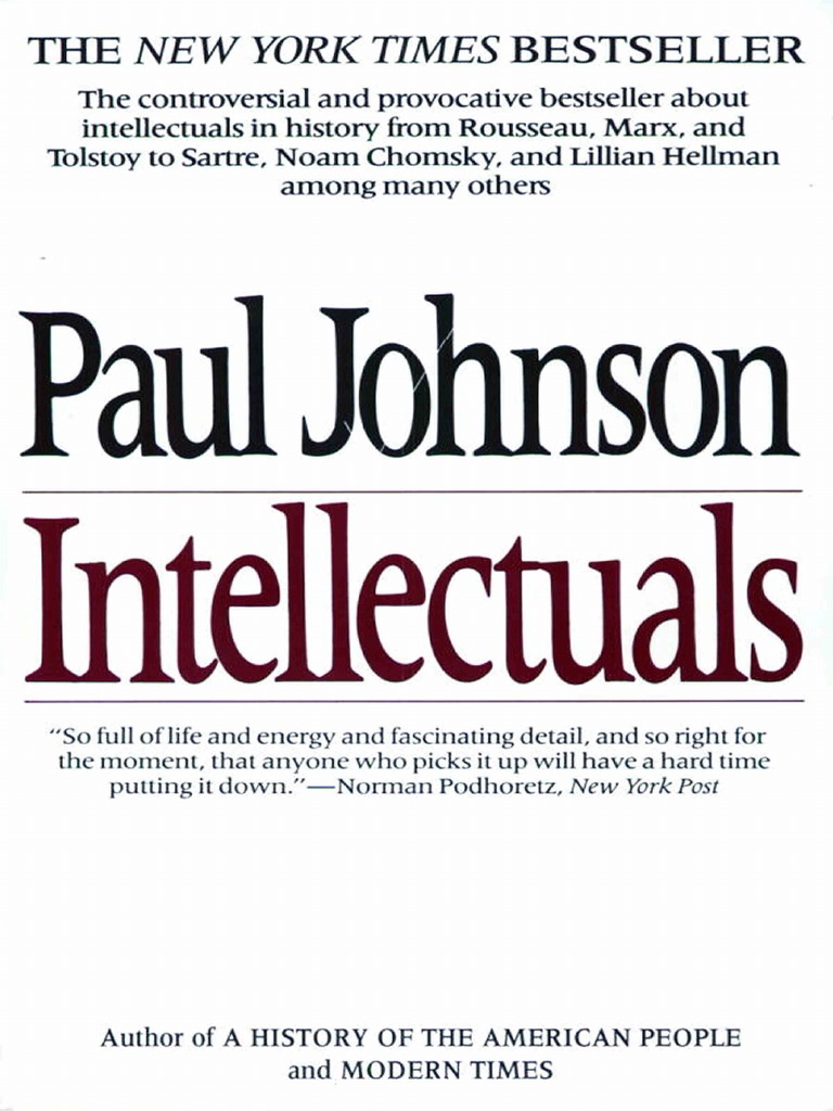 Paul Johnson - Intellectuals | PDF | Jean Jacques Rousseau | Emile, Or ...