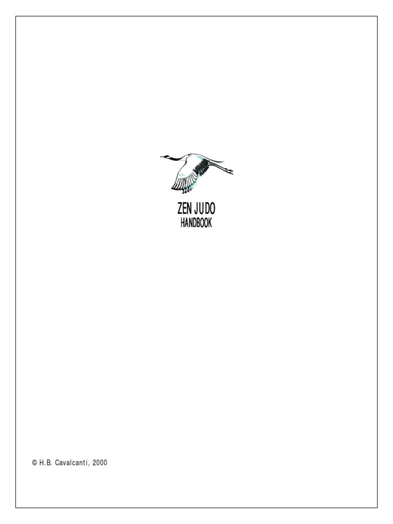 Zen Judo Handbook | PDF | Judo | Jujutsu