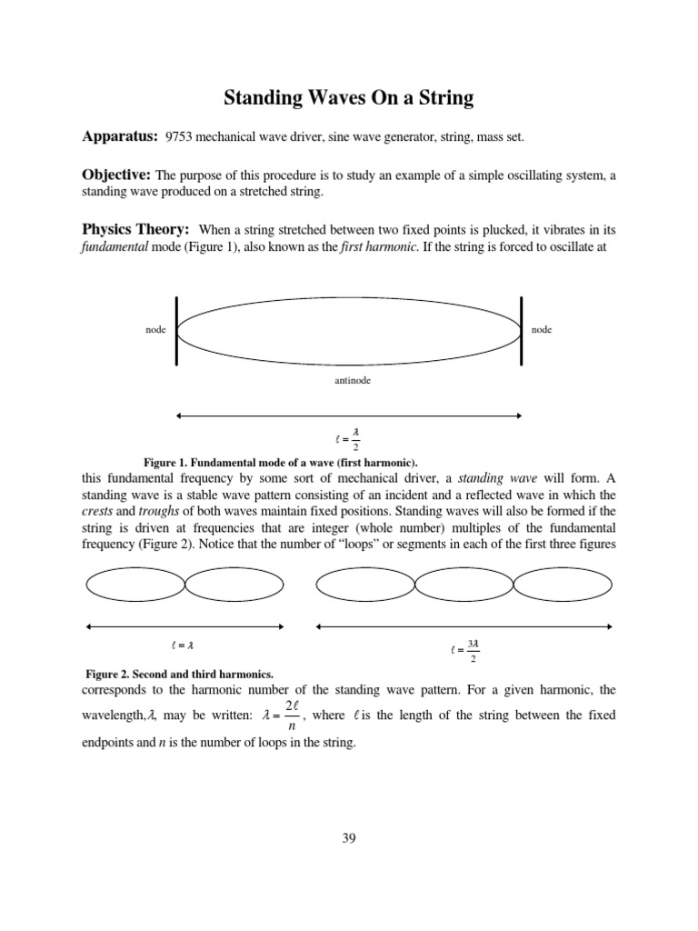 Standing Waves On Strings! | PDF | Waves | Normal Mode