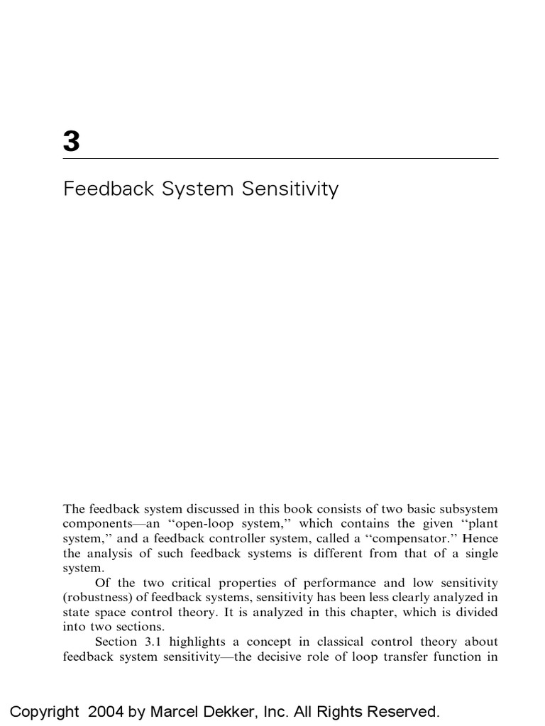 Control Systems | PDF | Control Theory | Feedback