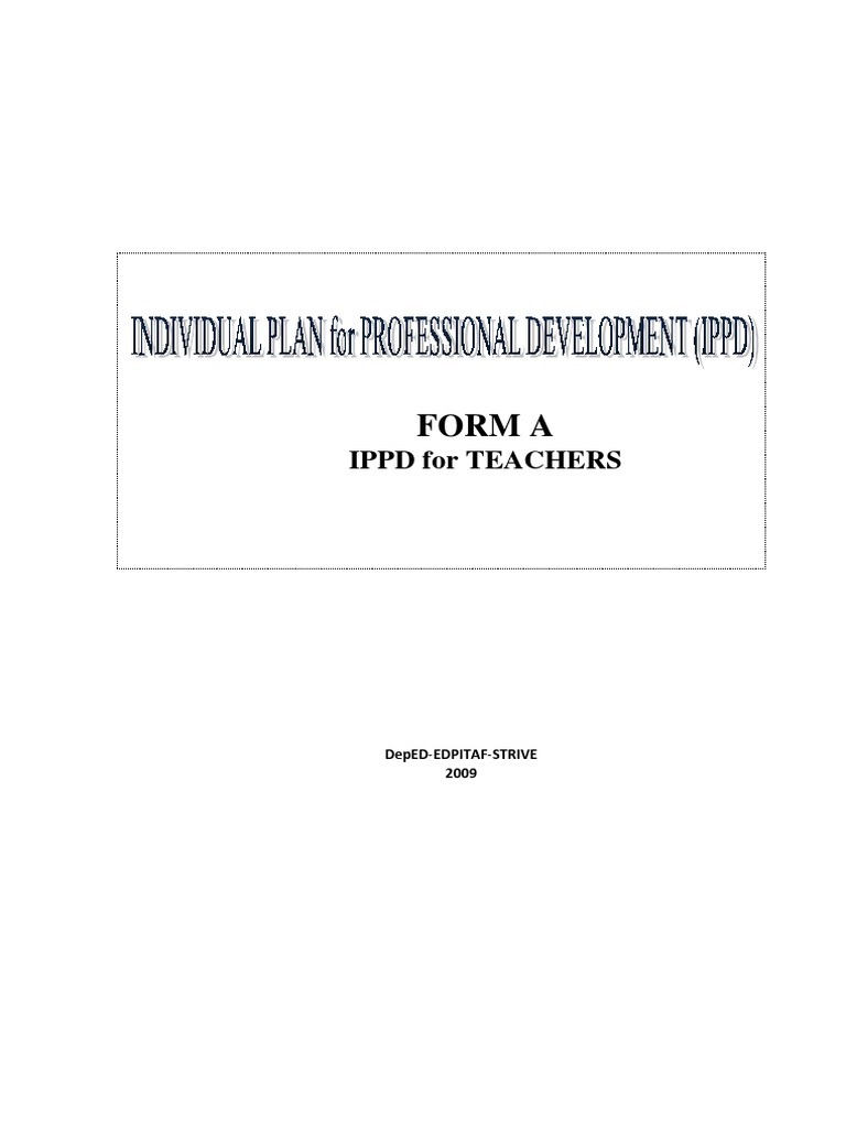 IPPD For Teachers | PDF