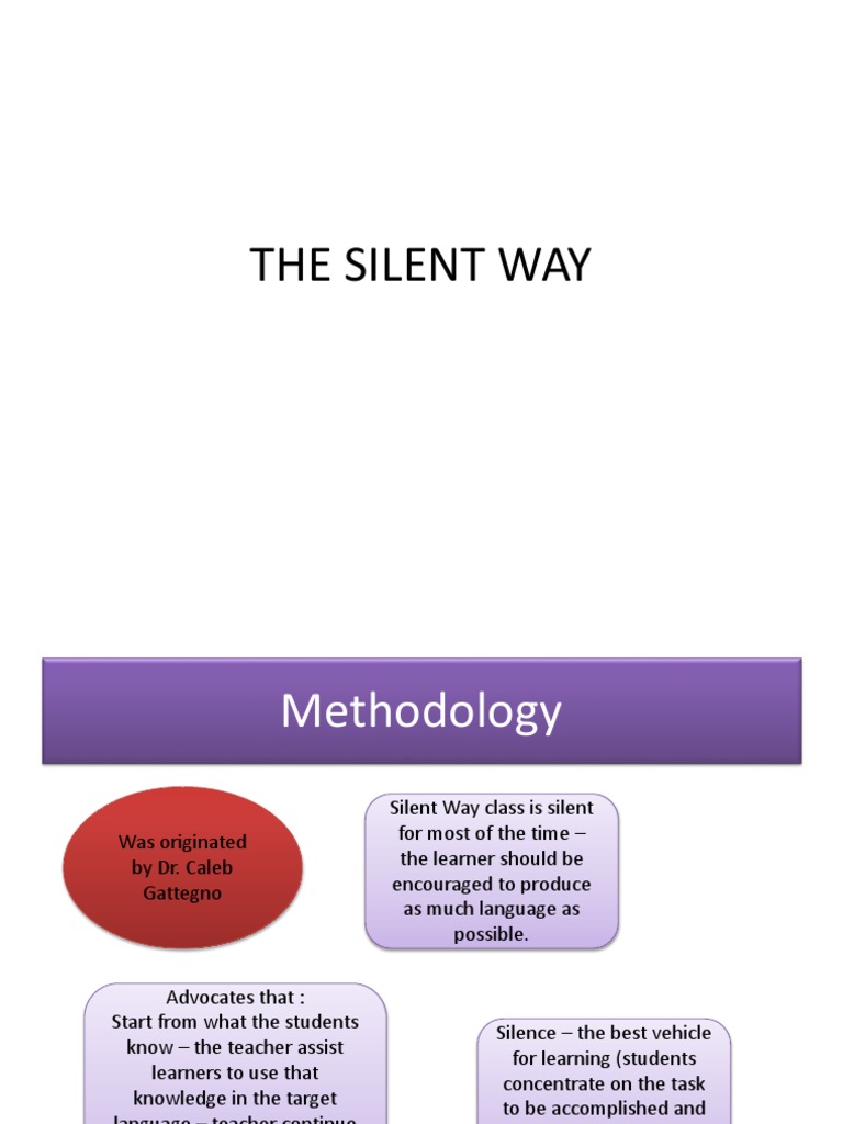 The Silent Way | PDF | Second Language | Students
