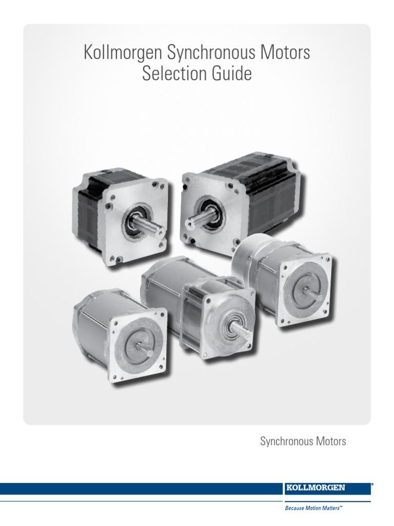 Synchronous Motors Selection Guide KM - SG - 000183 - en-US | PDF ...