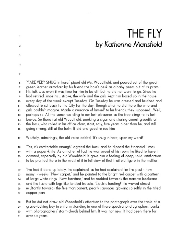 The Fly | PDF