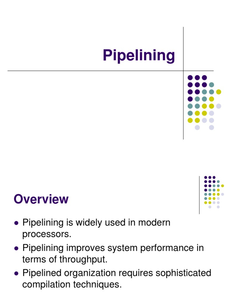 Chapter 8 - Pipelining | Instruction Set | Computer Hardware | Free 30 ...