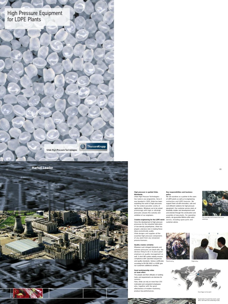Uhde LDPE | PDF | Pump | Valve