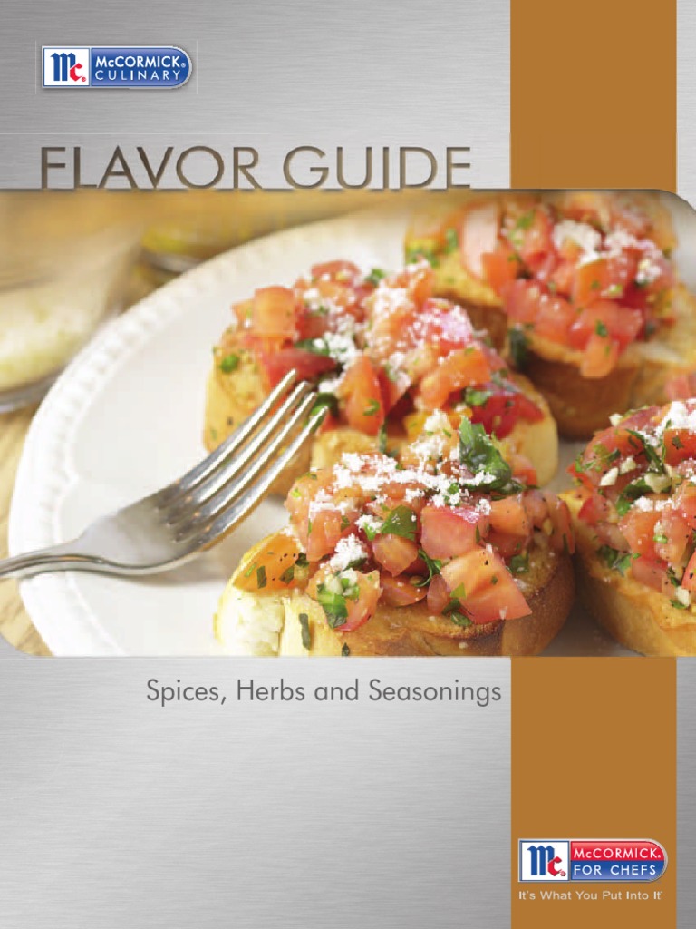 Flavor Guide | PDF | Salad | Dill
