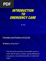 Basic PPT For First Aid Training | PDF | First Aid | Health Care