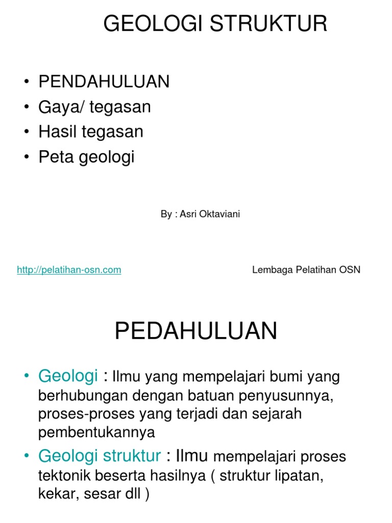 Geologi Struktur | PDF