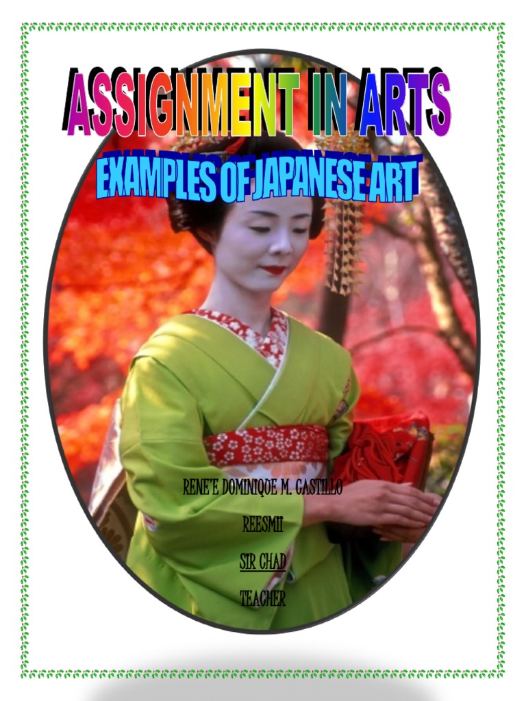 Rene'E Dominique M. Castillo Reesmii Sir Chad Teacher | PDF | Ikebana ...
