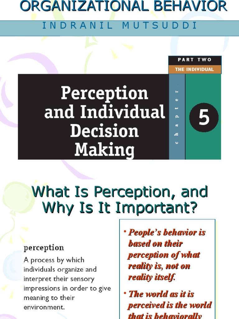 Perception | PDF | Perception | Bias
