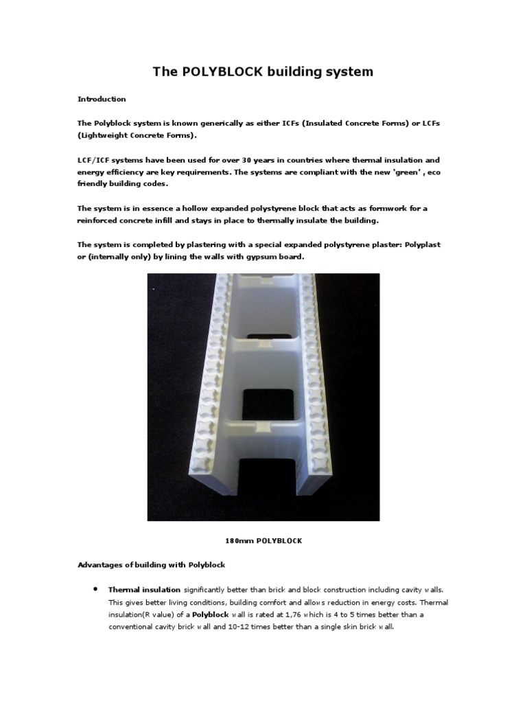 Poliblock | Download Free PDF | Brick | Concrete