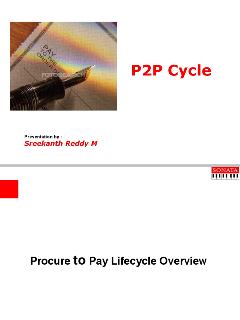 P2P Cycle | PDF | Accounts Payable | Invoice