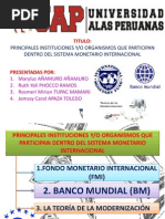 Un.5 Ventajas y Desventajas FMI y BM | PDF | Banco Mundial | Fondo Monetario Internacional