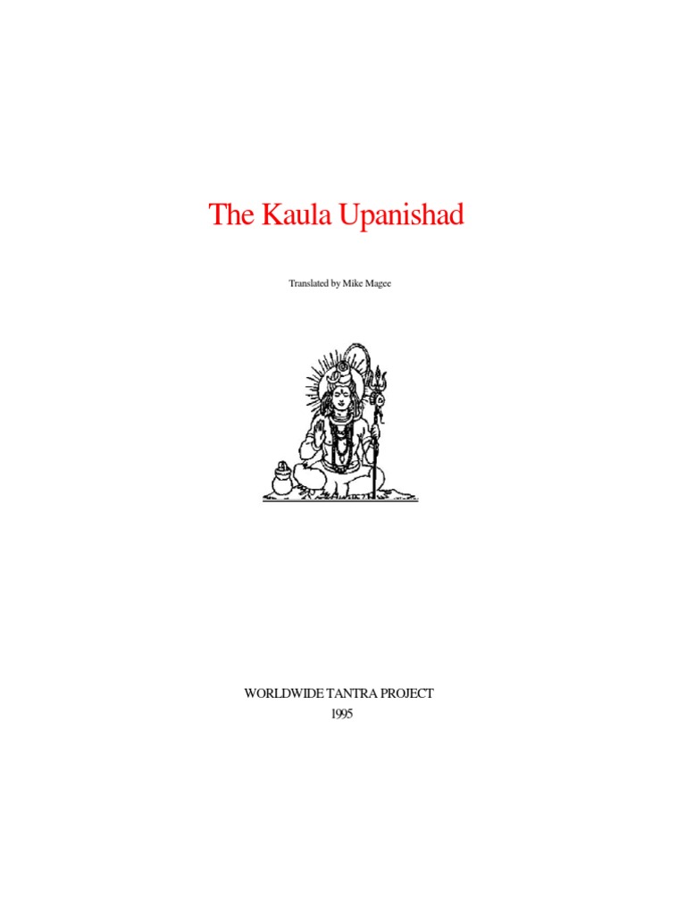 Kaula Upanishad (En Español) | PDF | Religiones indias | Religión y ...