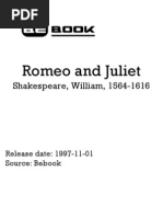 Shakespearean Monologues for Auditions | PDF