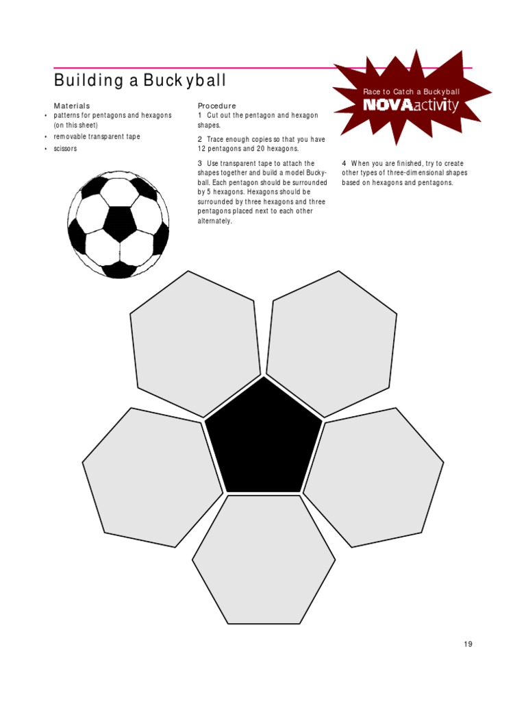 Build a Buckyball Model Guide | PDF