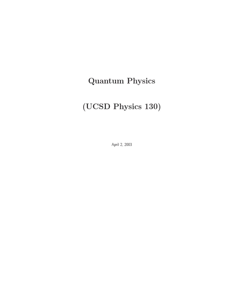 Quantum Physics 130_notes - James Branson | Mathematical Analysis ...