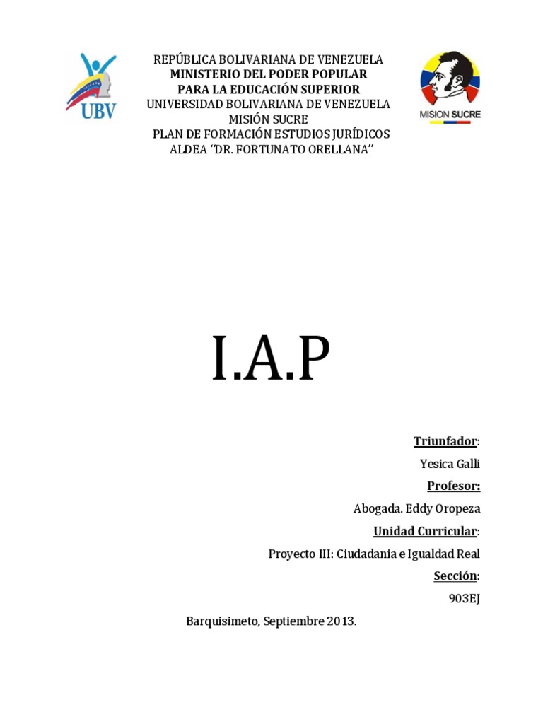 Informe IAP | PDF | Empoderamiento | Conocimiento