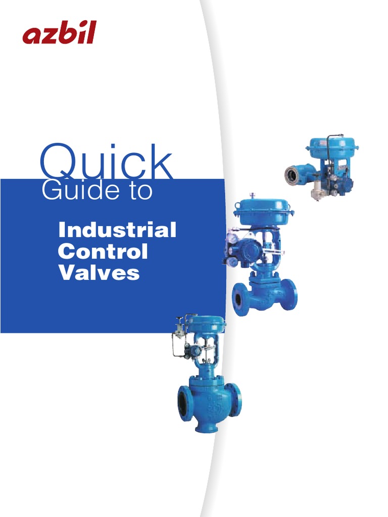 Control Valve Selection Guide Pdf Valve Actuator
