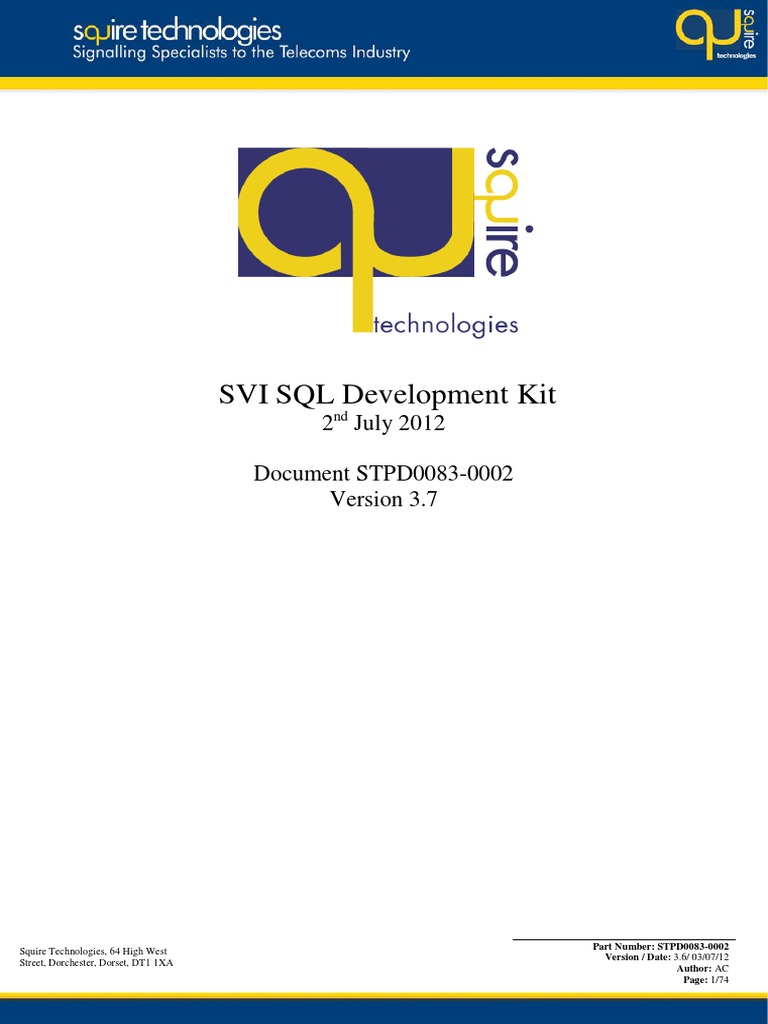 SVI SDK Technical Document | PDF | Data Type | Session Initiation Protocol