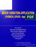 Type II Variation Checklist Guide | PDF