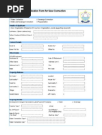 New Connection Form | PDF | Identity Document | Deed