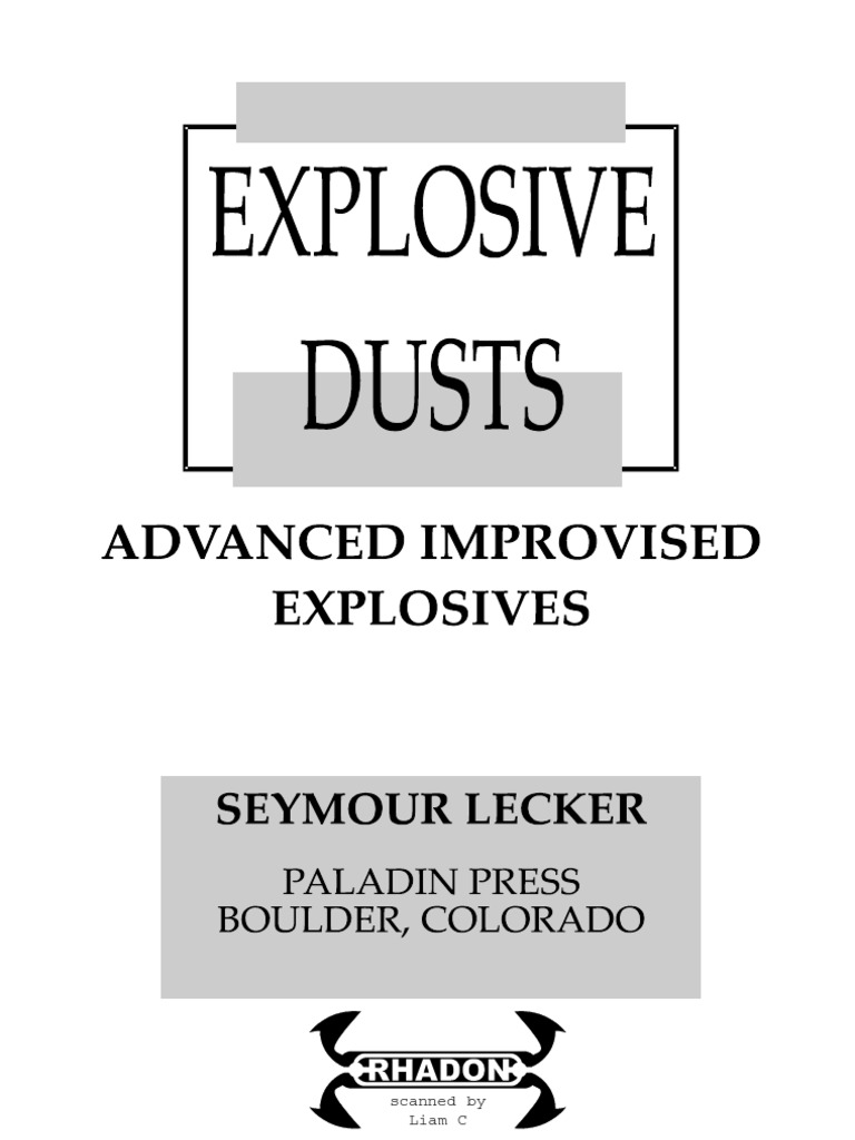 662.220 Explosive Dusts by Lecker | PDF