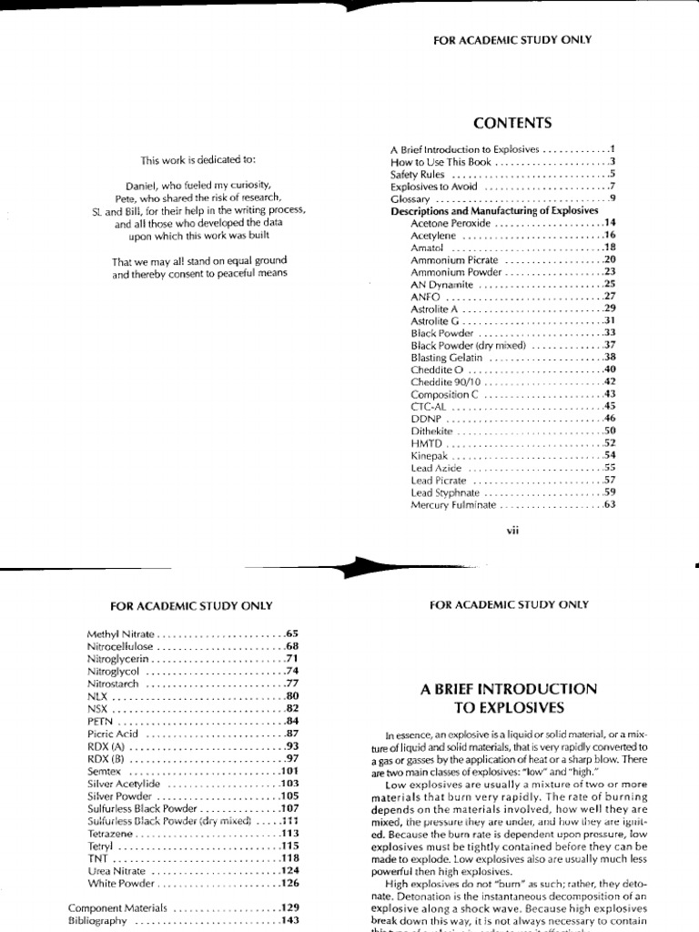A Guide To Field Manufactured Explosives | PDF
