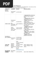 James Bus Line Schedule-Route | PDF | Bus | Bus Transport