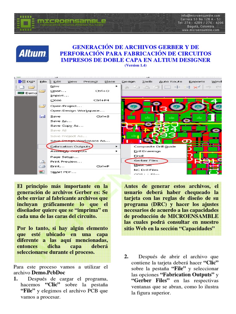 1 Altium Gerber | PDF | Placa de circuito impreso | Informática