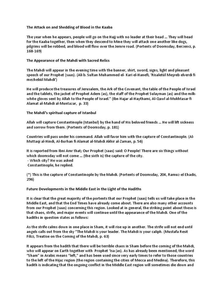 The Attack On and Shedding of Blood in The Kaaba | PDF | Hajj | Muhammad