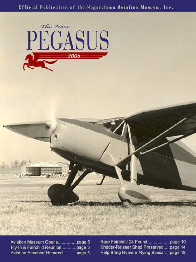 New Pegasus No1 | PDF | Experimental Aircraft Association | Museum