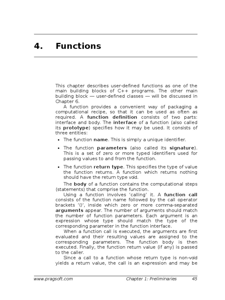 Functions: Arguments Appear. The Number of Arguments Should Match | PDF