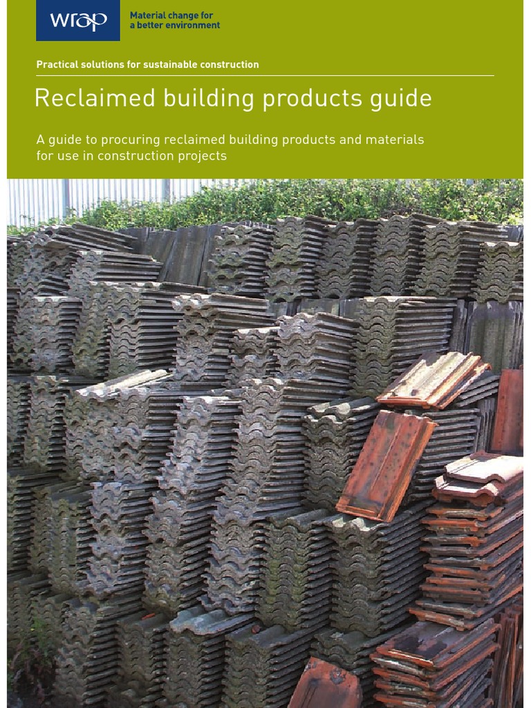 Reclaimed Building Products Guide | PDF | Brick | Structural Steel