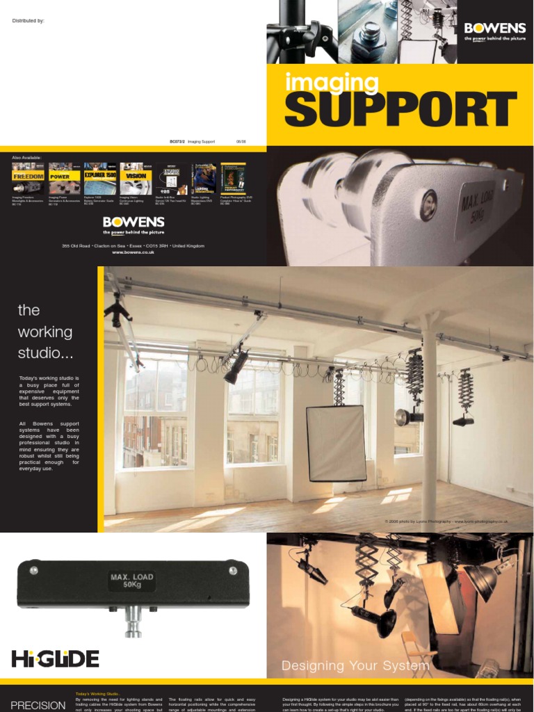 Bowens Higlide | PDF | Carriage | Scaffolding