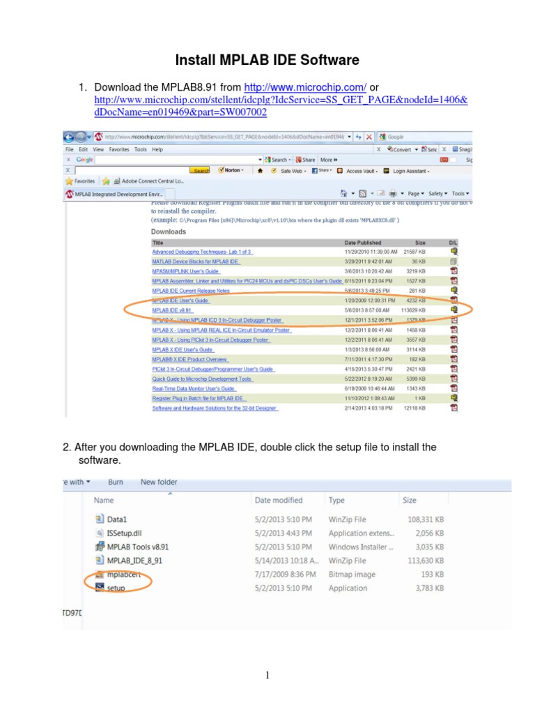 How To Install MPLAB IDE With C and BAS Compilers | PDF | Integrated ... How To Install MPLAB IDE With C and BAS Compilers | PDF | Integrated ...