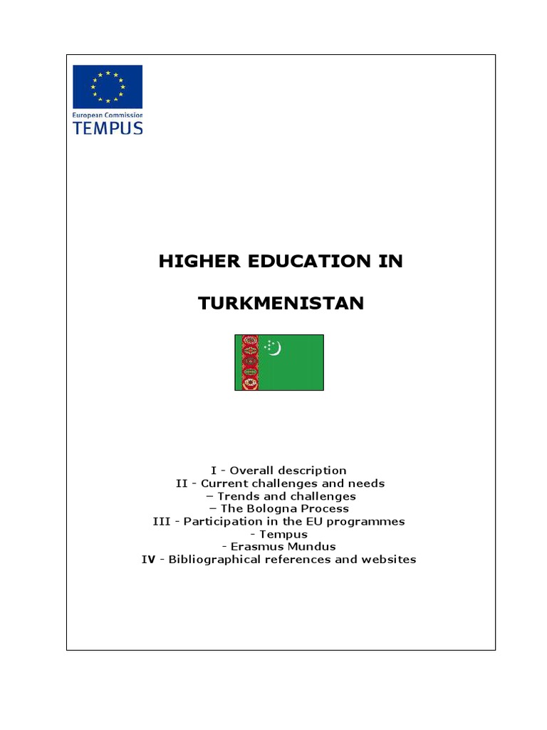 Turkmenistan Review of Higher Education | PDF | Postgraduate Education ...