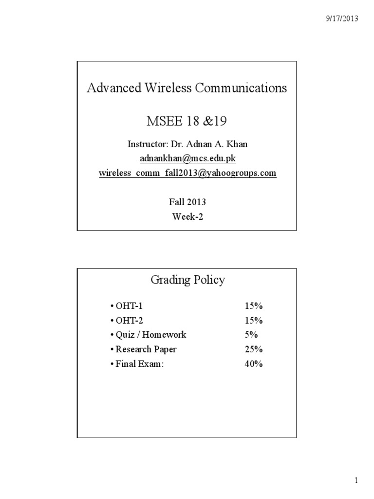 Cellular System Design Fundamentals | PDF | Cellular Network ...