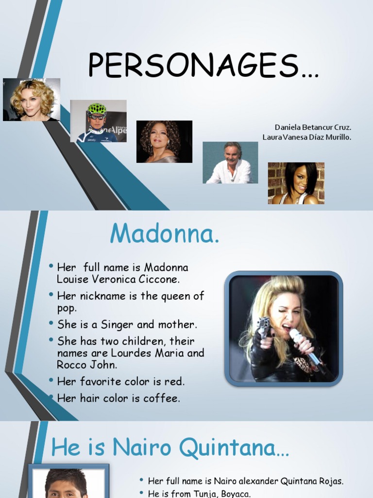 Celebrity Profiles Overview | PDF