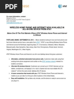 AT&T IFWA-40 User Guide | PDF | Wi Fi | Telephone